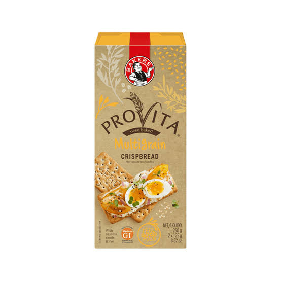 bakers provita multigrain crispbread 250g – Mabrouk & Sons